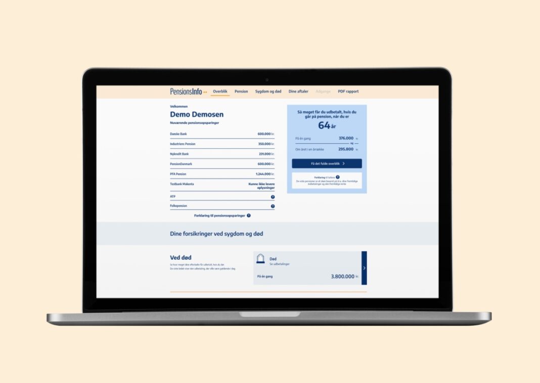 PensionsInfo - Få styr på din pension ét sted