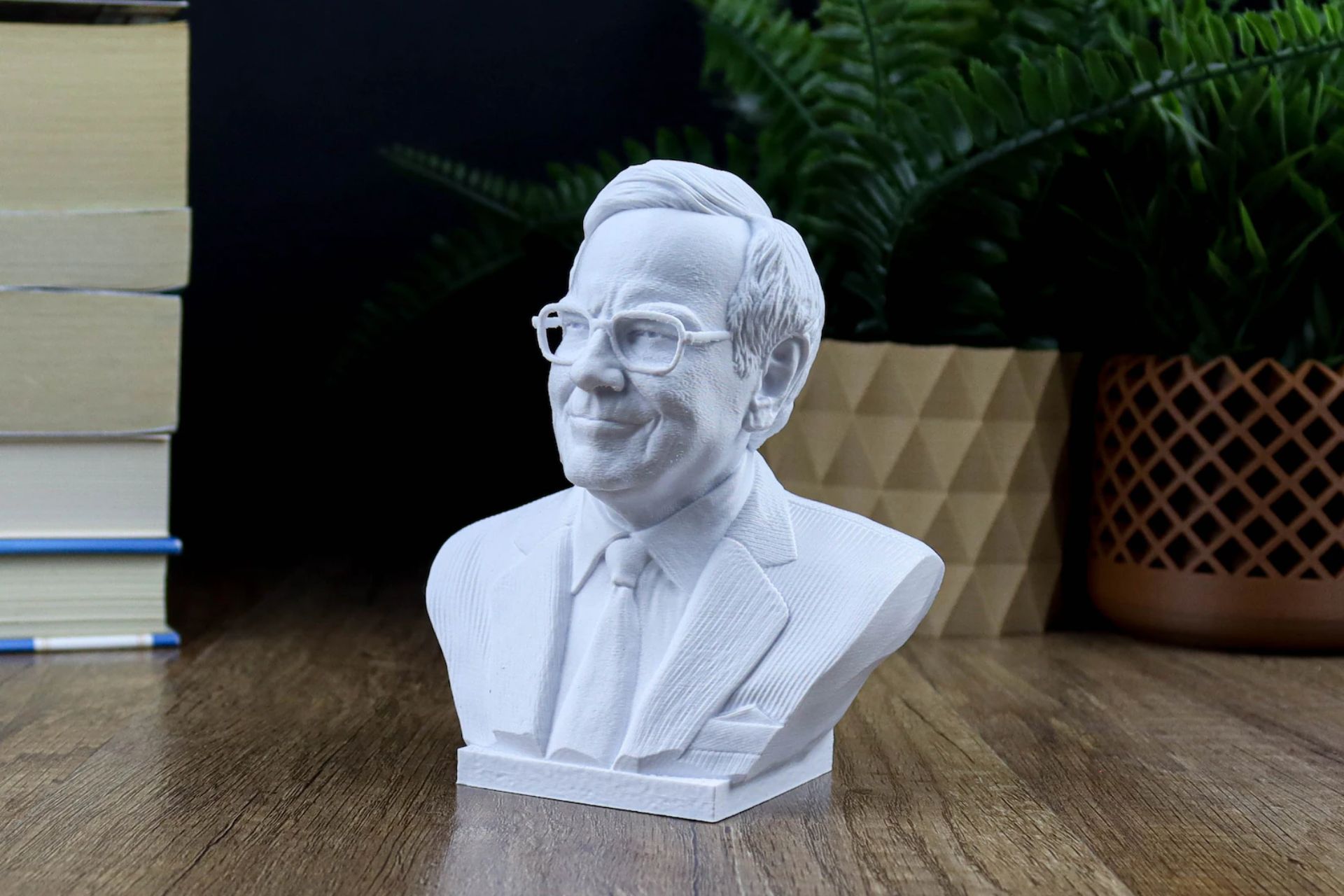 Warren Buffett-buste - den perfekte gadget til valueinvestoren